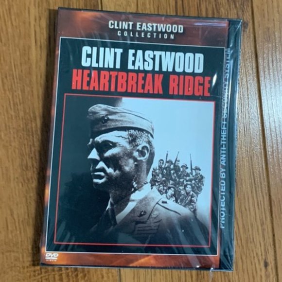 Media | Nwt Heartbreak Ridge 1986 War Film Starring Clint Eastwood Dvd ...
